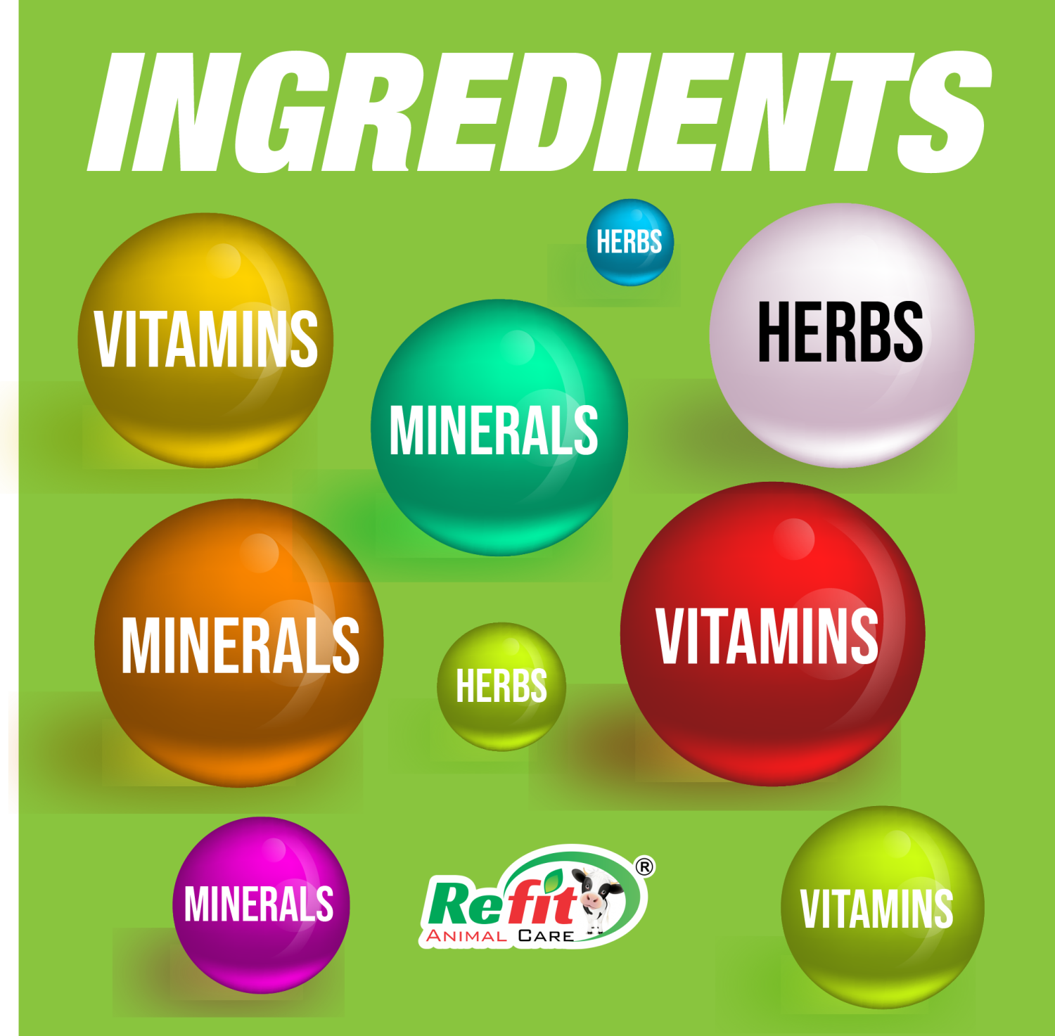 REFIT ANIMAL CARE Liver Tonic for Cow, Cattle, Goat, Sheep, Poultry and ...