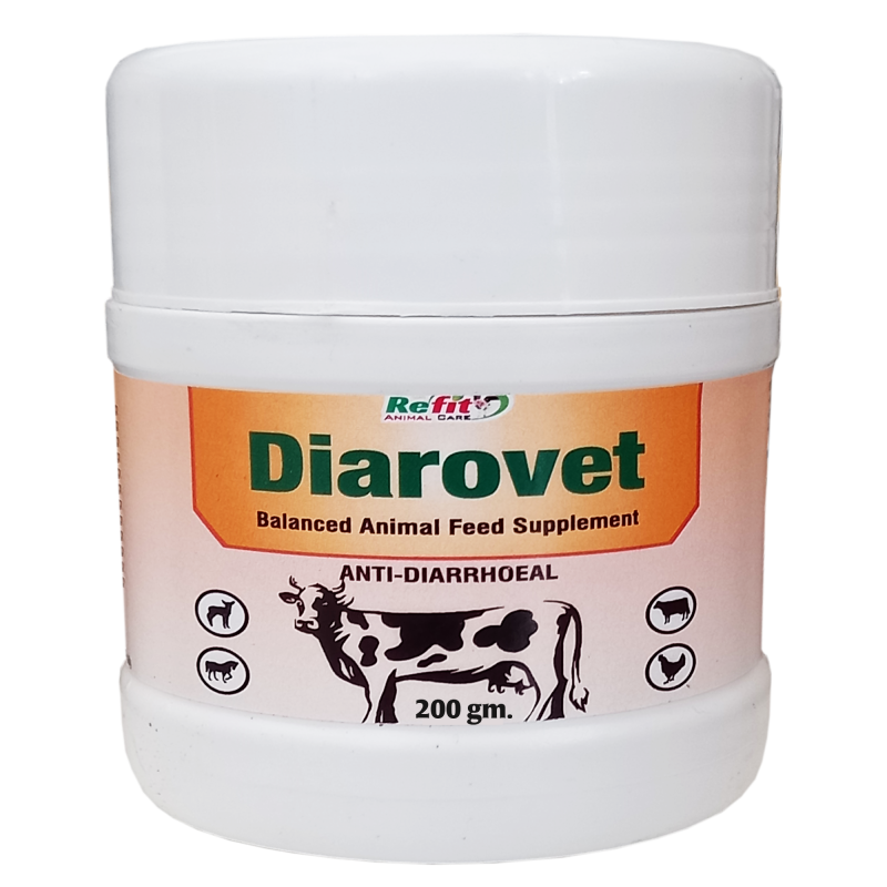 REFIT ANIMAL CARE Anti Diarrhoeal Veterinary Powder for Cow Cattle ...