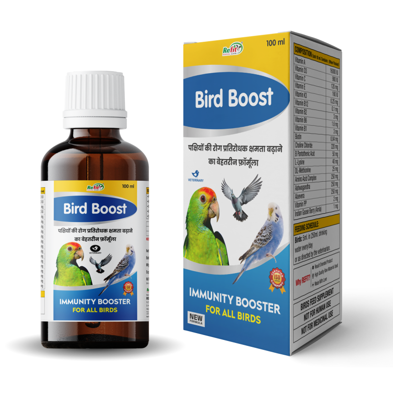 REFIT ANIMAL CARE Immunity Booster for Birds for Growth, Health and ...